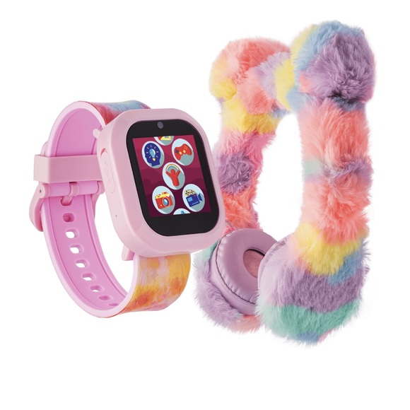 iTech | Accessories | Itech Jr Kids Fuzz Smartwatch With On Ear ...